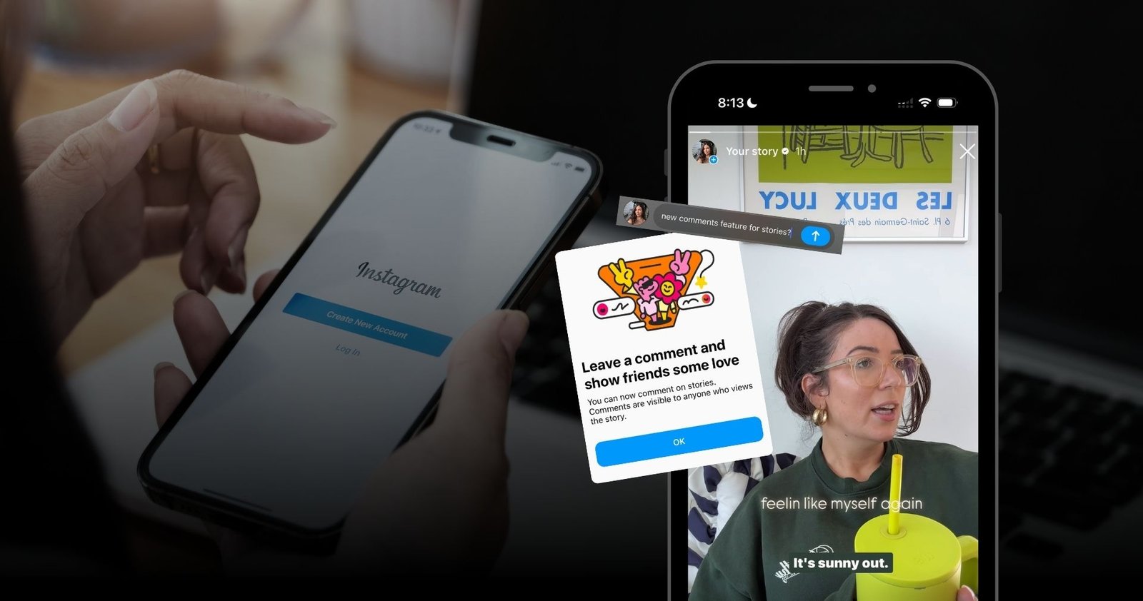 В інстаграмі тепер можна коментувати сториз - Bazilik Media